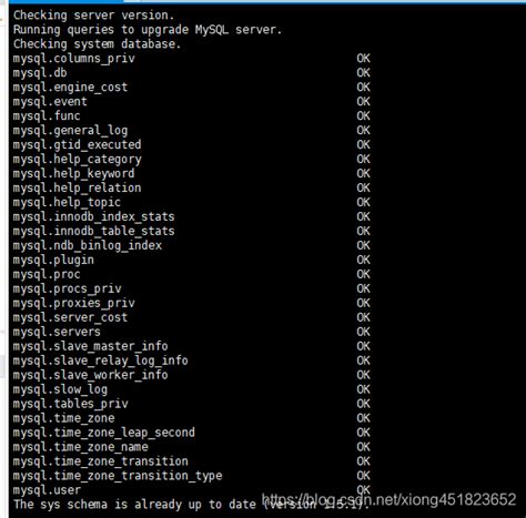 mysql中报错： [err] 1146 table performance ssion status doesn