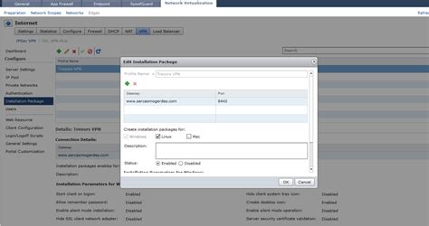 vcloud networking and security 5 1 edge ssl vpn configuration vmware