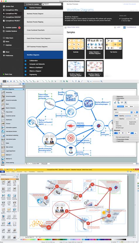 create workflow diagram features to draw diagrams faster