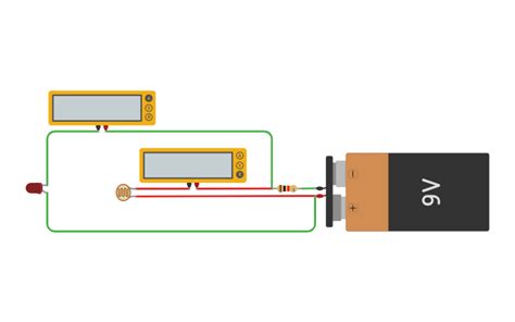 Circuit Design Automatic Street Light Tinkercad