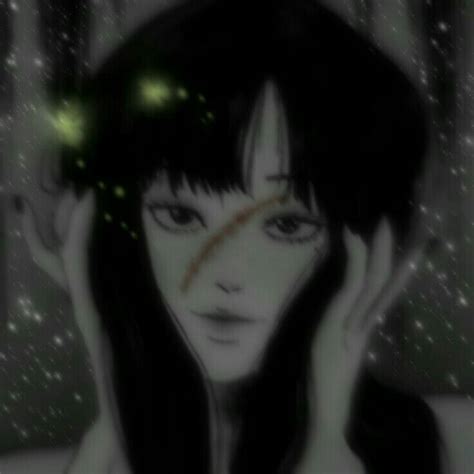 Kawakami Tomie Icon Dark Manga Aesthetic Junjiito Junji Ito Icon
