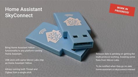home assistant skyconnect usb stick announced will be compatible with