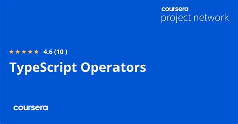 typescript operators coursya