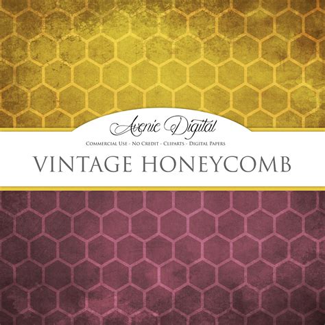 grungy honeycomb ~ textures on creative market
