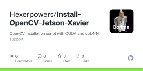 github hexerpowers install opencv jetson xavier opencv installation