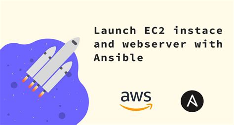 launch ec2 instance and webserver with ansible
