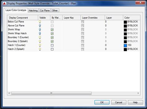 solved hatches on counter tops autodesk community