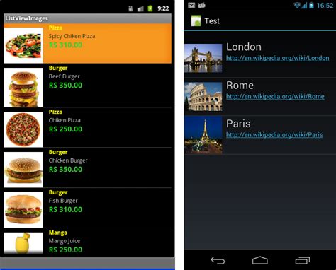 android listview