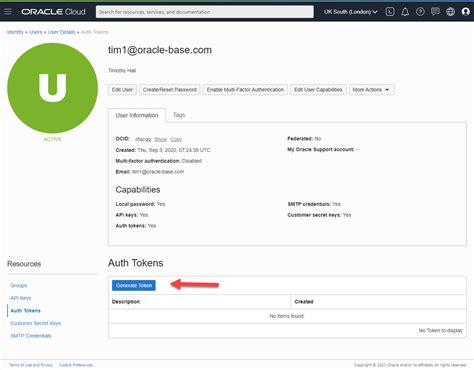 oracle base oracle cloud infrastructure oci create an object