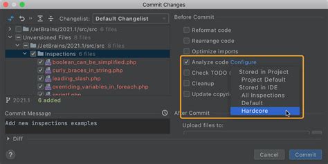 phpstorm 2021 1 preview for php and html files 20 new inspections