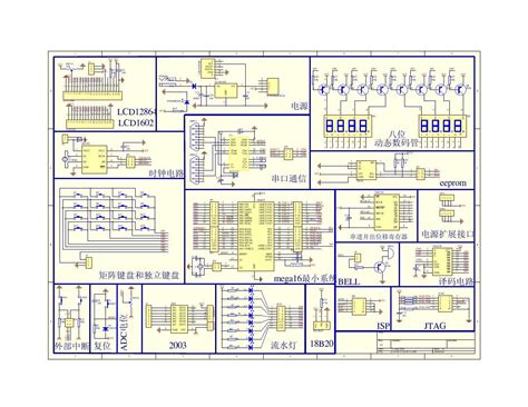 atmega16 最小系统 原理图 word文档在线阅读与下载 免费文档