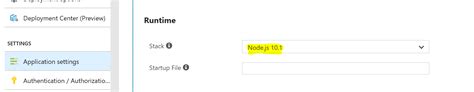 running sails js app in azure app service linux with continuous