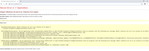 object reference not set to an instance of an object fiftyone