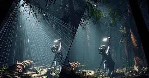 setting up atmospheric forest lighting in ue4