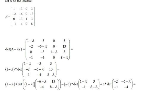 how to find the determinant of a 4x4 matrix