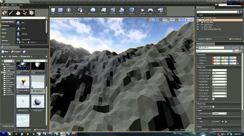 ue4 procedural terrain youtube