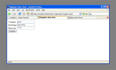 auto generate a swing input form based on bean properties