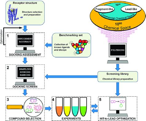 Workflow Of A Prospective Molecular Docking Screen In The First Step