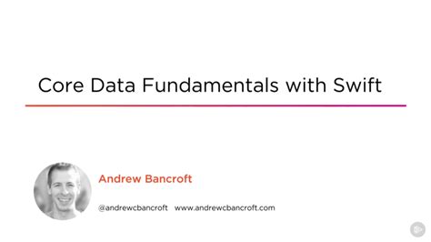 core data fundamentals with swift
