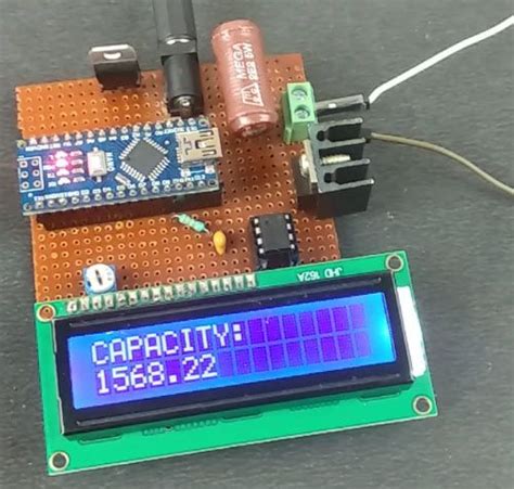 18650 lithium battery capacity tester using arduino arduino simple