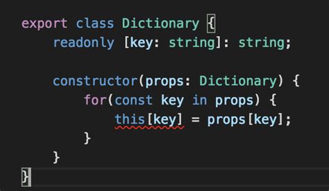 typescript dictionary with readonly keys stack overflow