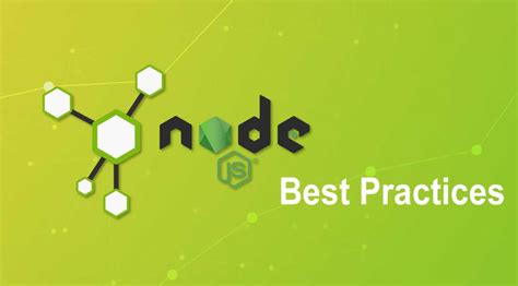 node js best practices