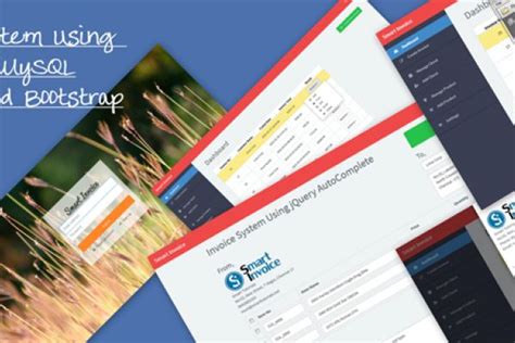 invoice system using jquery php mysql and bootstrap