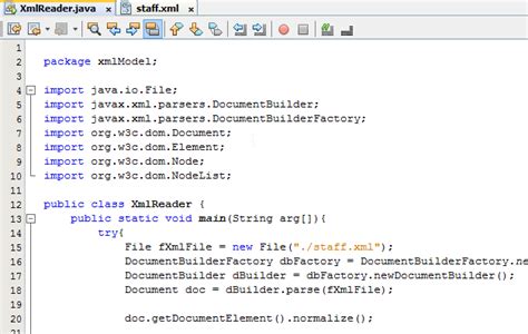 how to read xml data in java java fiddle
