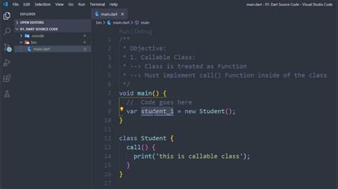 12 1 dart callable class call class is like a function dart for