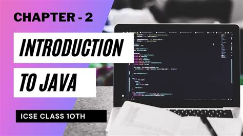 introduction to java icse class 10th chapter 2 bluej youtube