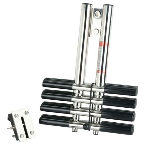 Buy Heavy Duty Telescoping Boat Boarding Ladder 4 Steps Dual Vertical