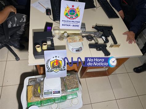 Após Denúncia Força Tática E Rotam Prendem Monitorado Com Armas