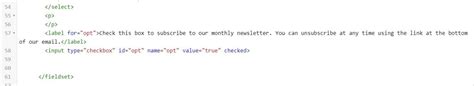 how to align a checkbox and text on the same line in html stack overflow