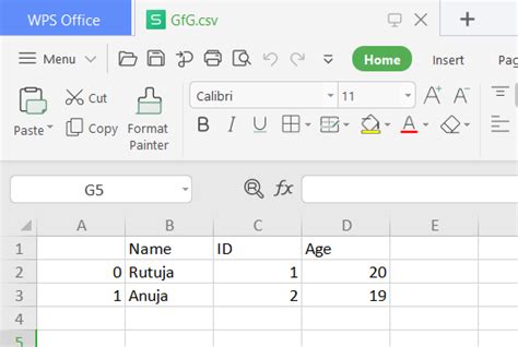 how to export pandas dataframe to a csv file geeksforgeeks