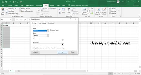data validation in microsoft excel microsoft excel tutorials