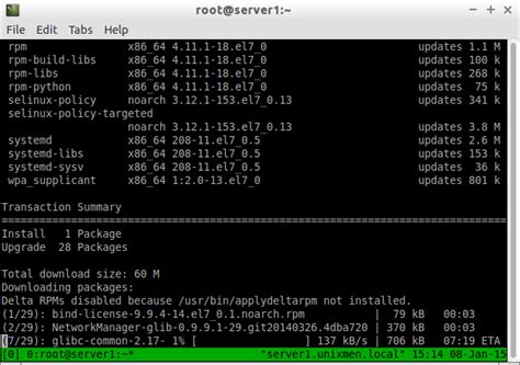 root server1 ~ 001 unixmen
