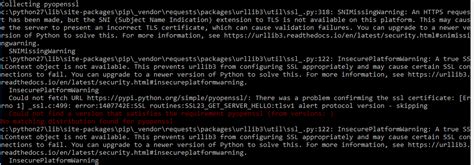 python pip installing modules not working stack overflow