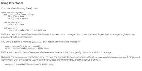 python 36 question attempt error message codes class employee object