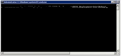 deploy sql server integration services projects to