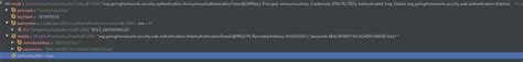 java can t access oauth2authenticationtoken when using