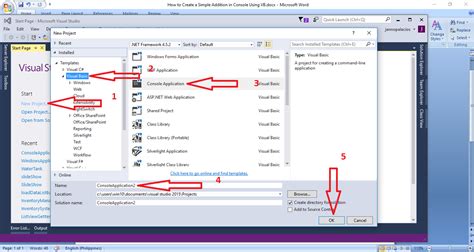 how to create a simple addition using console application in
