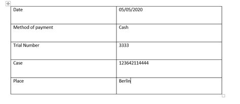 use python to extract word file tables and then export to