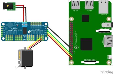 sg90 servo wiring