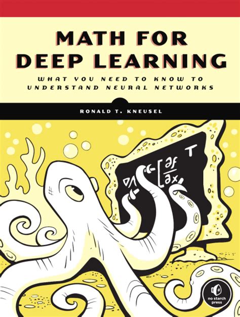 math for deep learning no starch press