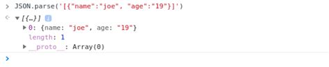 javascript how to convert an input of type string into type object