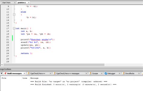 eror notice c pointer c 19 warning initialization makes integer from