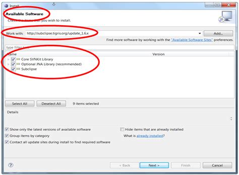 how to install subclipse