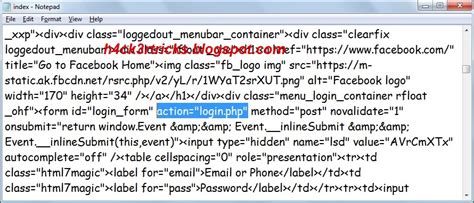 How To Hack A Facebook Account By Phishing H4ck3r Tricks