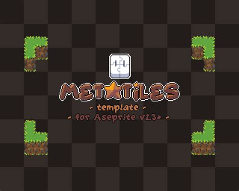metatiles template tileset for aseprite v1 3 by seinruhe