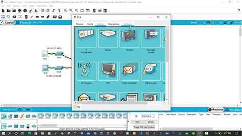 4 1 1 11 Packet Tracer Configuring Extended Acls Scenario 2 Youtube